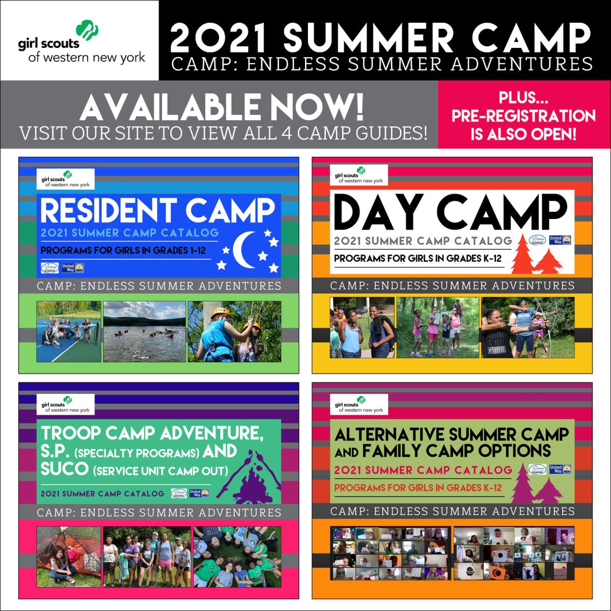 2021 Camp Guides are out! Pre-register for camp today | Camp Seven ...